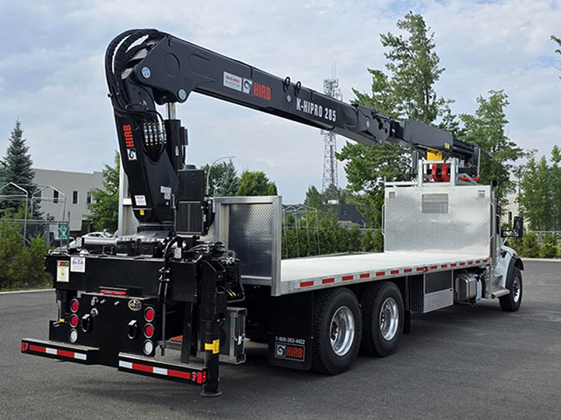 HIAB 285K-3 HiPro avec Camion Kenworth à vendre